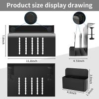 China Upgrade Your Desk Organization with 2 Tier Steel Hanging Storage Drawers and Pen Holder for sale