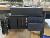 China Upgrade Your Desk Organization with 2 Tier Steel Hanging Storage Drawers and Pen Holder for sale