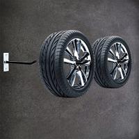 China Single-side Bracket Heavy Duty Garage Tire Storage Rack Wall Mountable 4 pcs/set for sale