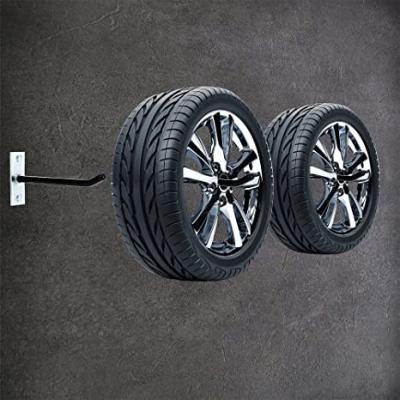 China Single-side Bracket Heavy Duty Garage Tire Storage Rack Wall Mountable 4 pcs/set for sale