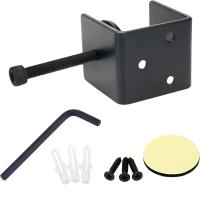 China OEM 1.97 x 2.24 x 2.28 Inches Steel C Clamp Bracket for Adjustable Shelf Bracket Clip for sale