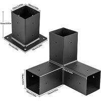 China Pergola Kit, Steel Pergola Brackets 4x4(inner 3.62