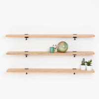 China Adjustable Clamps Wall Fastening Metal Brackets for Bookshelves and Stainless Steel for sale
