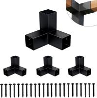 China Upgrade Your Outdoor Living Space with 4x4 3-Way Pergola Brackets Kit and Post Base for sale