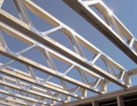 China Silver Galvanized Steel DX51D-Z275 Engineered Web Joists for Metal Building Materials for sale