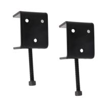 China Triangle Bracket Wall Mount Steel C-clamp for Wooden Bookshelf Adjustable Shelf Support for sale