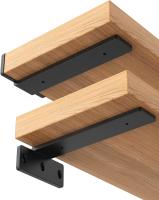 China Floating Shelf Bracket Hidden Invisible L Brackets Heavy Duty Cast Iron Industrial Supports Brackets for Shelves for sale