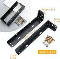 China Triangle Bracket Heavy Duty TV Cabinet Hanging Shelf Brackets with Conceal Suspension for sale