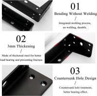 China Triangle Bracket Heavy Duty TV Cabinet Hanging Shelf Brackets with Conceal Suspension for sale