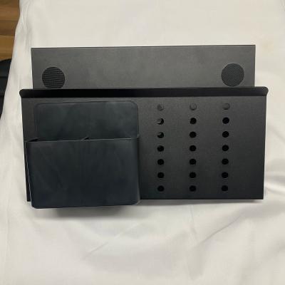China Desk Side Storage Steel Hanging No Drilling Thickness 1mm Customized Logo Acceptable for sale