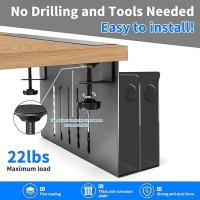 China Desk Side Storage Steel Hanging No Drilling Thickness 1mm Customized Logo Acceptable for sale