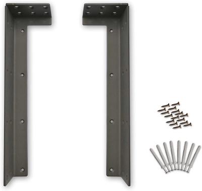 China Home Improvement Heavy Duty L-shaped Suspension Cabinet Support Brackets for Cabinets for sale