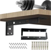 China L Shape Countertop Floating Shelves Brackets Heavy Duty Metal for Garage Organization for sale