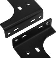 China L Shape Countertop Floating Shelves Brackets Heavy Duty Metal for Garage Organization for sale