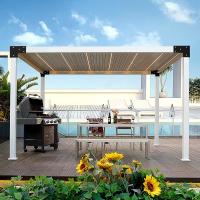 China Summerhouse Patio Modular DIY Kit with 4x4 and 6x6 Pergola Post Base Support Bracket for sale
