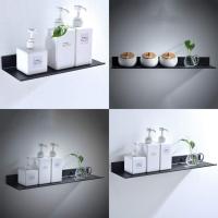 China 2mm Thickness Matte Black Floating Shelves for Storage and Decoration Sample Offered for sale