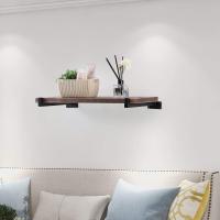 China Powder Coated Heavy Duty Rustic Shelf Brackets Decorative Shelving Shelf Supports for Sturdy Shelves for sale