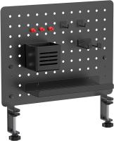 China Clamp-on Desk Pegboard Standing Desk Accessories for Privacy Panel Work Desk Organize for sale