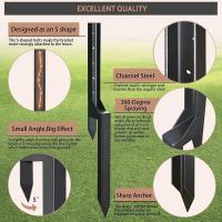 China Upgrade Your Fence 12 Gauge Steel 4x4 Fence Post Repair Kit for Tilted or Broken Posts for sale