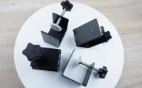 China White/Black Cabinet Installation Tool Drawer Face Clamp for Flexible Drill Hole Guide for sale