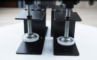 China White/Black Cabinet Installation Tool Drawer Face Clamp for Flexible Drill Hole Guide for sale
