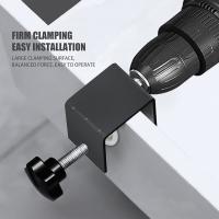 China White/Black Cabinet Installation Tool Drawer Face Clamp for Flexible Drill Hole Guide for sale
