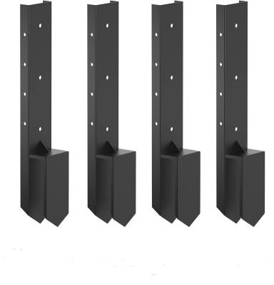 China Fence Post Anchor Ground Spike for Repairing Broken Wooden Fence Post Repair for sale