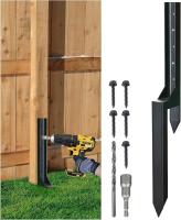 China ISO9001 2008 Certified Heavy Duty Fence Post Support Stake for Ground Fixing Anchor for sale