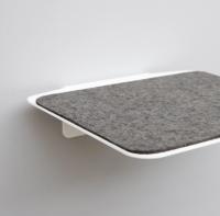 China Versatile Steel Cat Wall Shelf Wall Furniture Perch Cat Hammock Bed Metal Cat Climber for sale