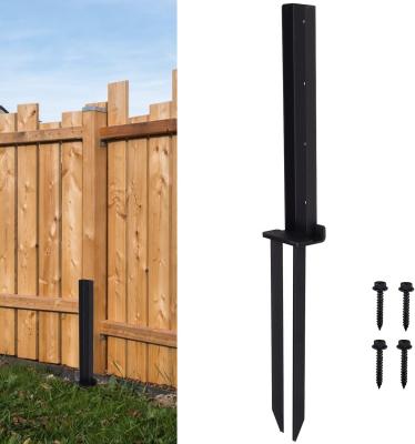 China Reinforcement Fixer Anchor Ground Spike for Repairing Tilted/Broken Wood Fence Post for sale