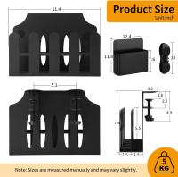 China Optimize Your Workspace with Double Layers Hanging Desk Organizer and Laptop Holder for sale