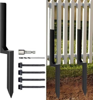 China ISO9001 2008 Certified Ground Spike for Repairing Tilted/Broken Wood Fence Posts for sale