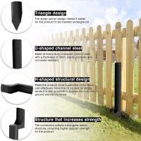 China ISO9001 2008 Certified Ground Spike for Repairing Tilted/Broken Wood Fence Posts for sale