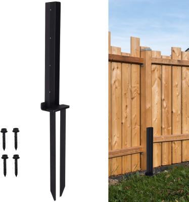 China 14 Ga Steel Fence Post Repair Stakes for Repairing Damaged Fence Posts and Gates for sale