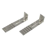 China Customized Length Surealong Stainless Steel Concrete Brick Formwork Zig-zag Wall Flat Tie for sale