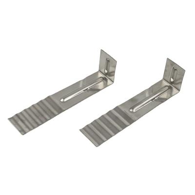 China Customized Length Surealong Stainless Steel Concrete Brick Formwork Zig-zag Wall Flat Tie for sale