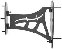 China Customized Steel Game Corner Shoulder Mount with Single 10-inch Swing Arm packing all for sale