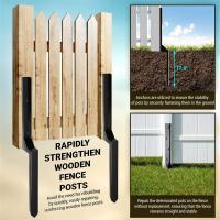 China Farm Fence Heavy Duty Steel Fence Post Repair Stakes with Powder Coated Coated Finish for sale