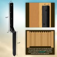 China Farm Fence Heavy Duty Steel Fence Post Repair Stakes with Powder Coated Coated Finish for sale