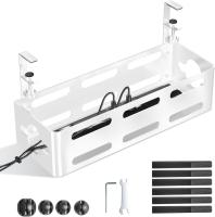 China Metal Cable Management Box for Under Desk Cable Management 1mm Thickness Powder Coating for sale