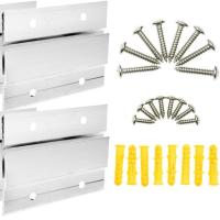 China Standard 2mm Thickness Home French Cleats Picture Hook Hardware Kit Mounting Aluminum Z Pole Clamp for sale