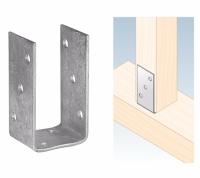 China 4mm Galvanised Shape Stamping Parts Post Fence Foot Anchors for Fixing and Connecting for sale