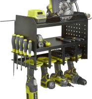 China Wall Mount Drill Holder Garage Storage Rack, Pegboard Screwdriver Holder for sale