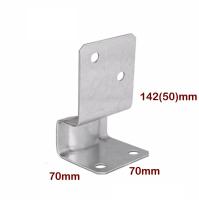 China 4mm Galvanised Shape Stamping Parts Post Fence Foot Anchors for Fixing and Connecting for sale