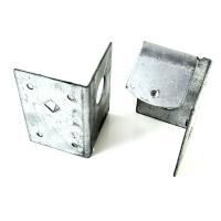 China 4mm Galvanised Shape Stamping Parts Post Fence Foot Anchors for Fixing and Connecting for sale