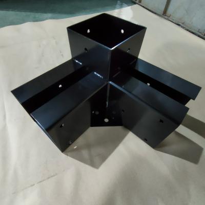 China Metal Steel Q235B Wood Support Pergola Kits for Outdoors Patio Design from Surealong for sale
