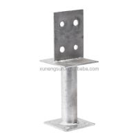 China Process Punching Fence Base Pole Anchor Post for Wood Telegraph Pole High- OEM for sale