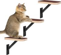 China 3mm Thickness Black Powder Coated Corner Steps Wall Mount Cat Bed for Multi-Cat Homes for sale
