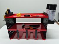 China Storage Solution Power Tool Organizer for Garage Organization Drill Holder Wall Mount for sale