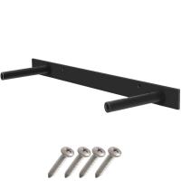 China Sample Heavy Duty Metal Steel Support Rod Wall Mounted Hidden Floating Shelf Brackets for sale